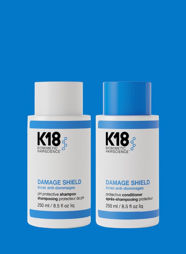 damage shield shampoo and conditioner – K18 Hair